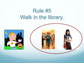10 Library Rules | PPTX