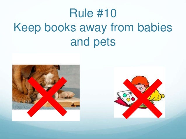 10 Library Rules