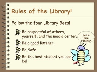 Library rules&procedures | PPT