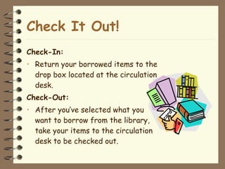 Library rules&procedures | PPT