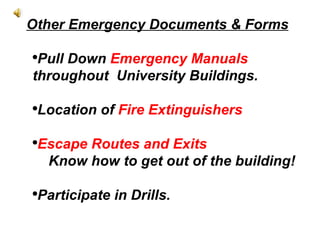 Library Student Employee Safety Training | PPT