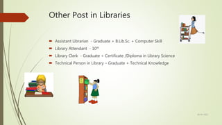 Career in Library Science | PPTX