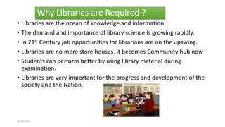 Career in Library Science | PPTX
