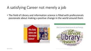 Career in Library Science | PPTX