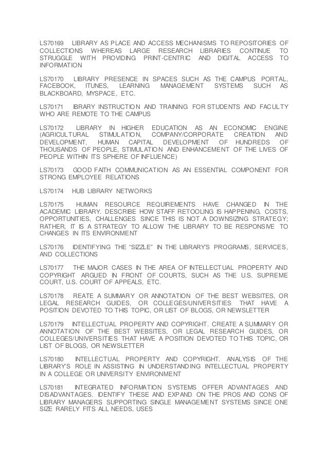 Library science project topics and materials | DOCX