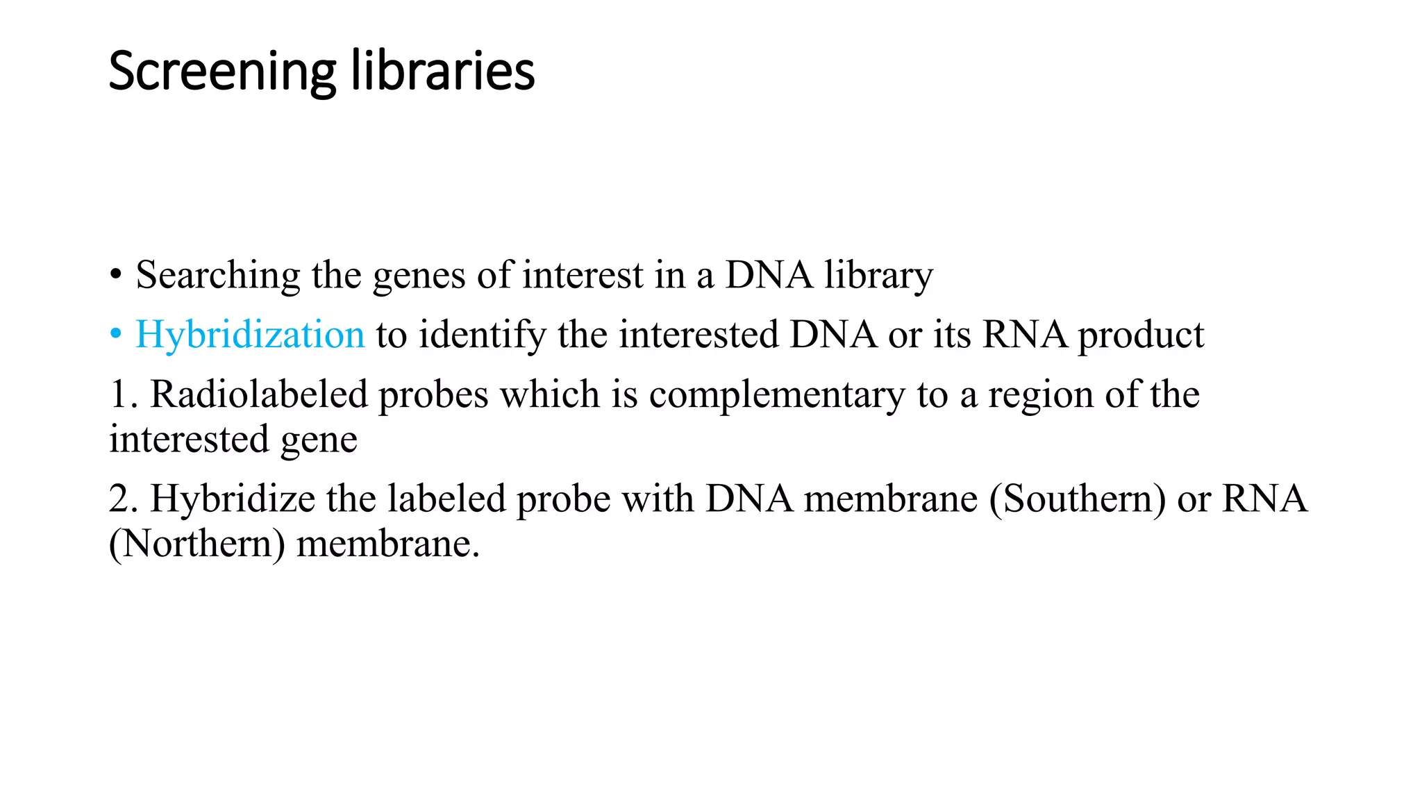Library screening | PPTX