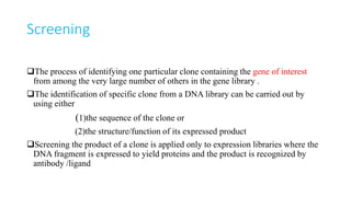 Library screening | PPTX