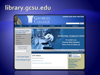 Library services grad workshop | PPT