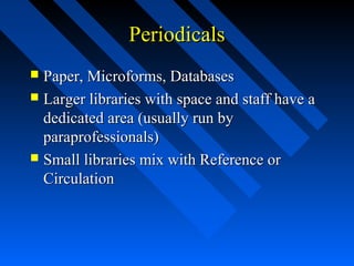Orgnization of Libraries | PPT
