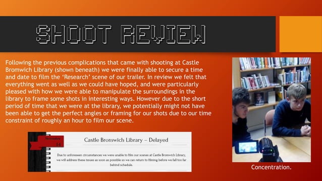 Library shoot | PPTX