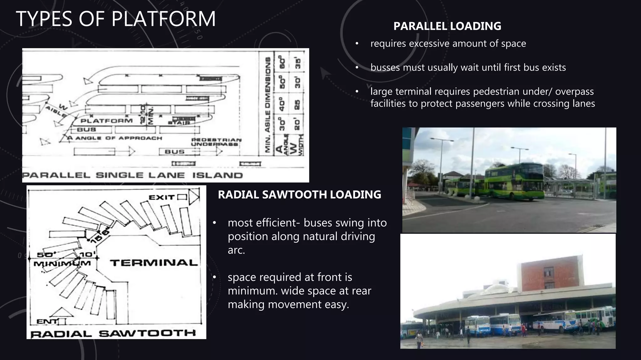 Inter state bus terminal - Litrature study | PPTX