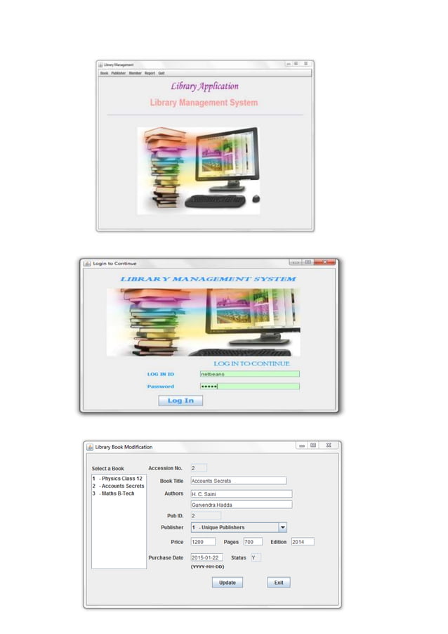 Library system project file | PDF