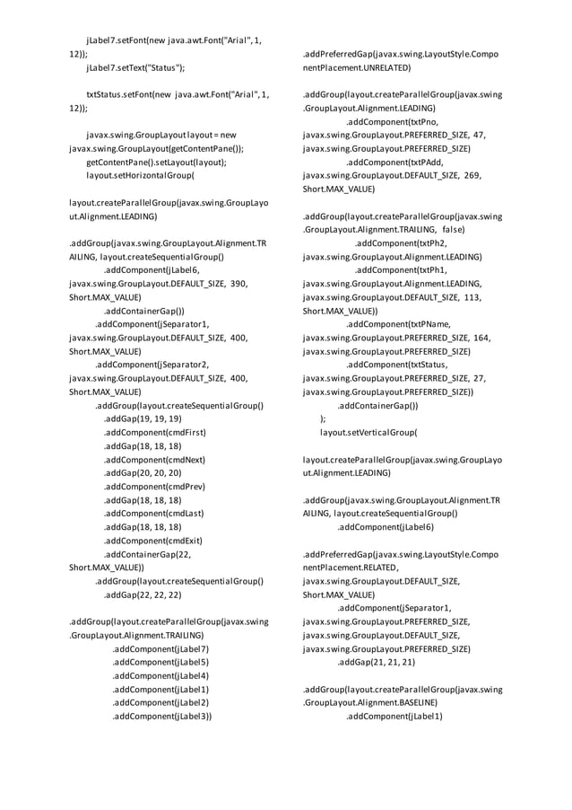 Library system project file | PDF