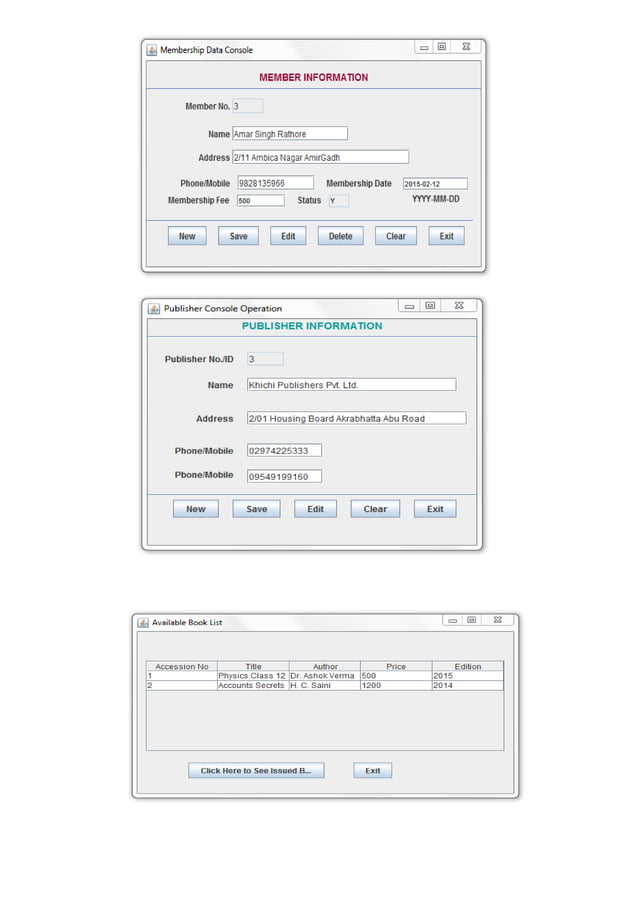 Library system project file | PDF