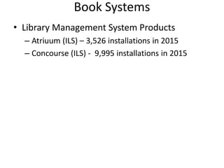 The State of Library Management Systems 2016 | PDF