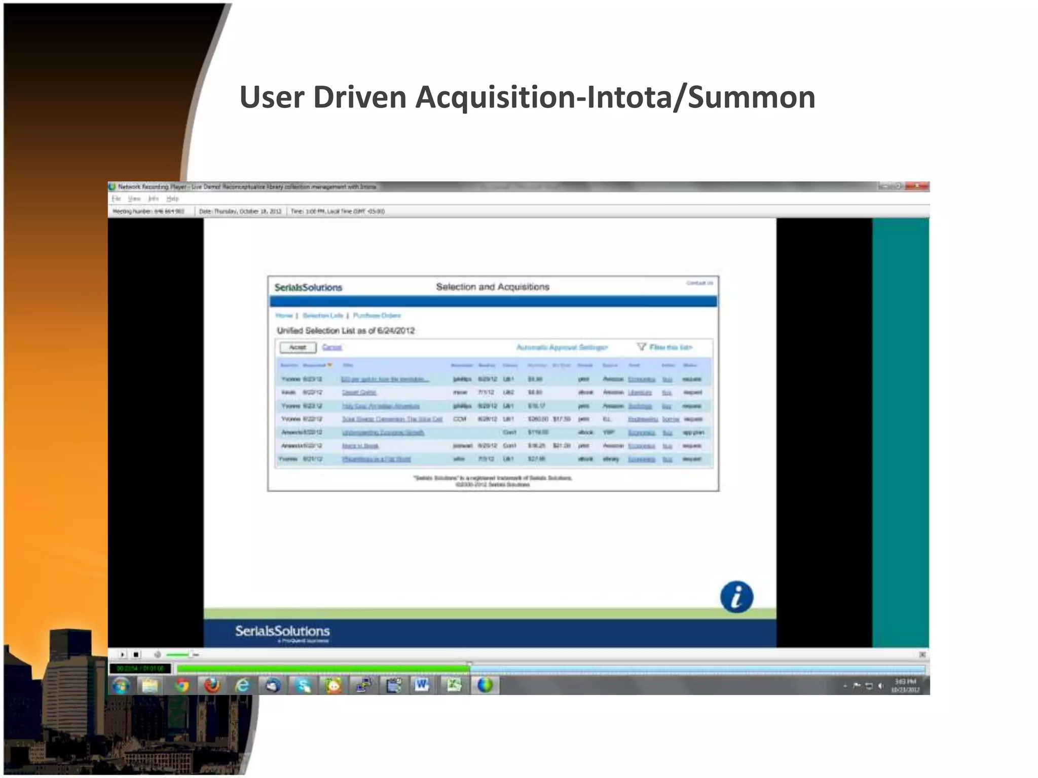 Librareis in Transition: From Integraged Library Systems to Library Management Solutions | PPTX ...
