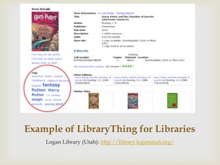 Library thing | PPT