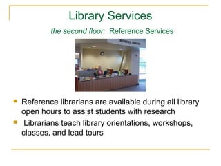 Library tour | PPT