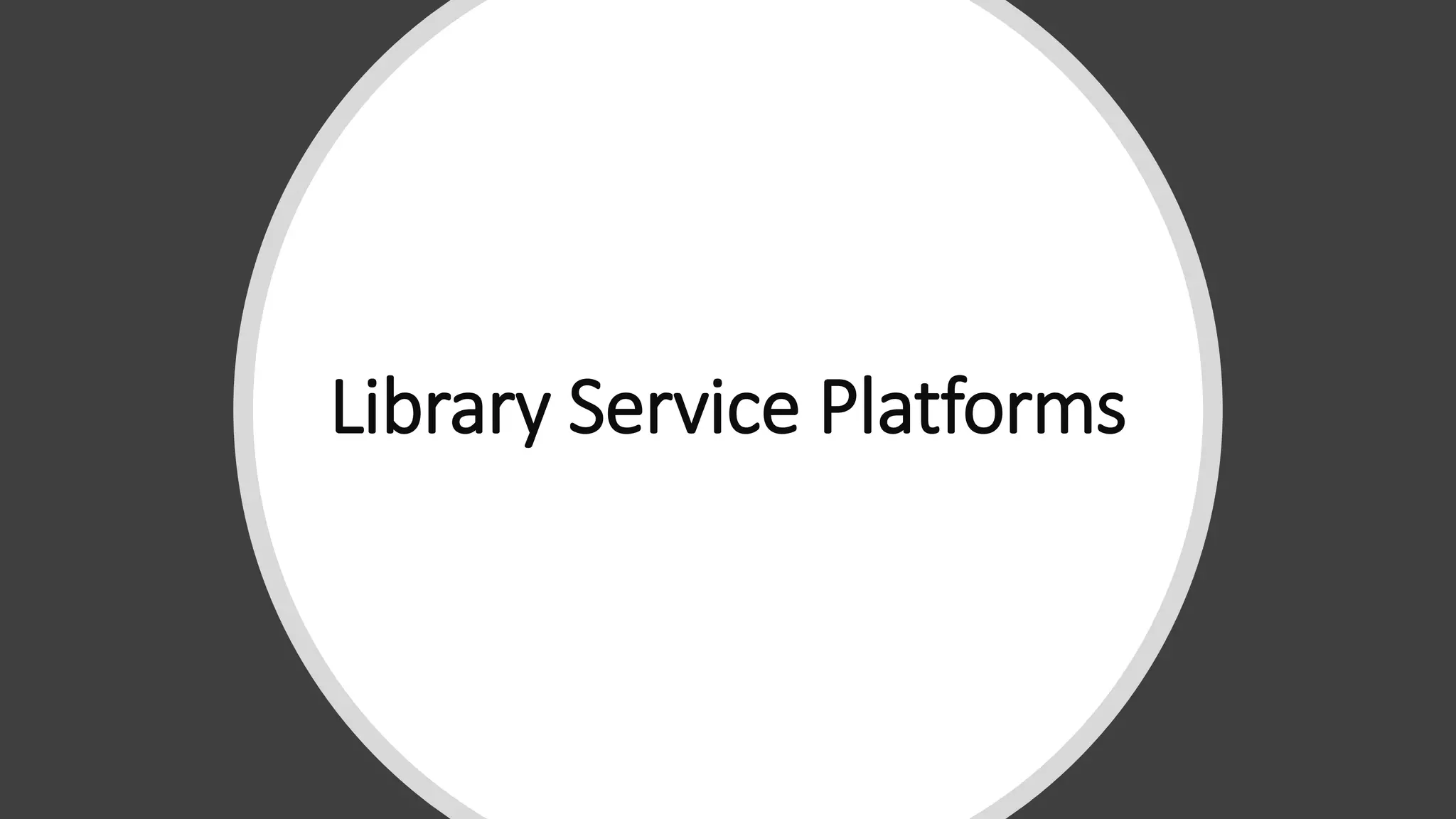 Current and emerging trends in library services | PDF
