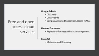 Current and emerging trends in library services | PDF