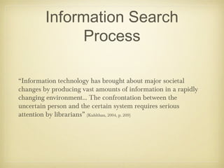 Library trends and_theory | PPT