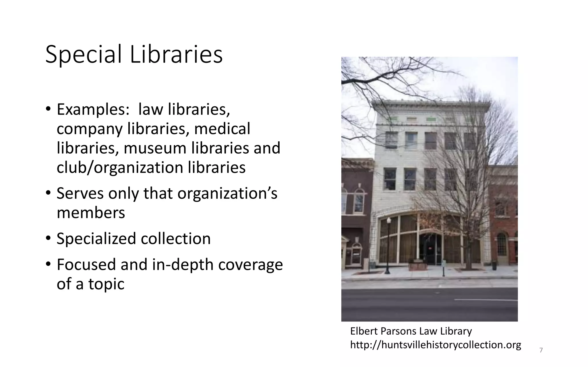 Library types | PPTX