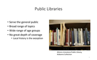 Library types | PPTX