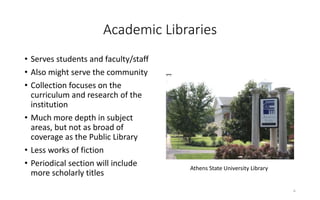 Library types | PPTX