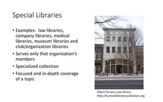 Library types | PPTX