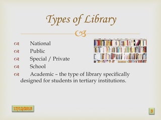 Library Usage and Essentials | PPT