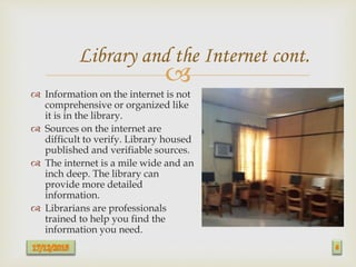 Library Usage and Essentials | PPTX