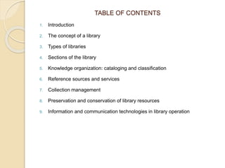 Library use for beginners | PPT