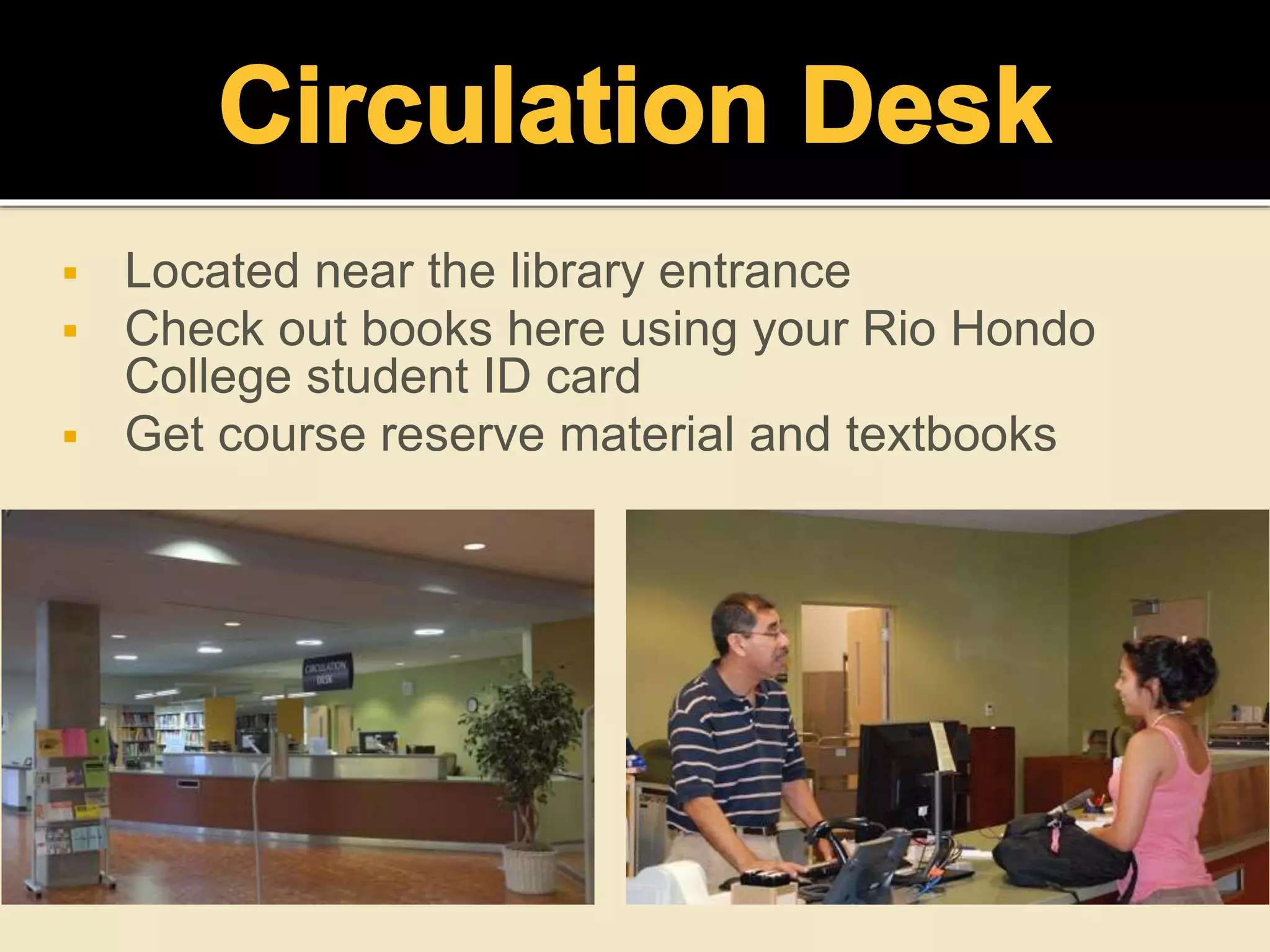 Rio Library Virtual Tour | PPT | Free Download