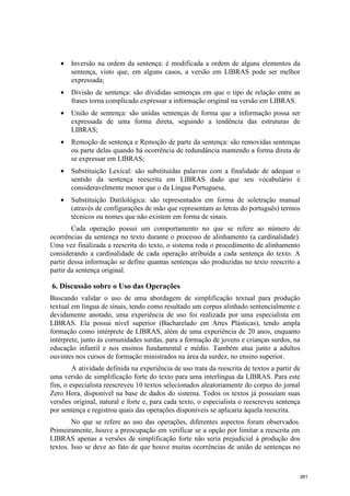 Libras interlíngua | PDF