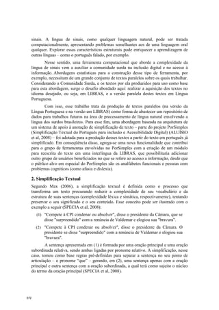 Libras interlíngua | PDF