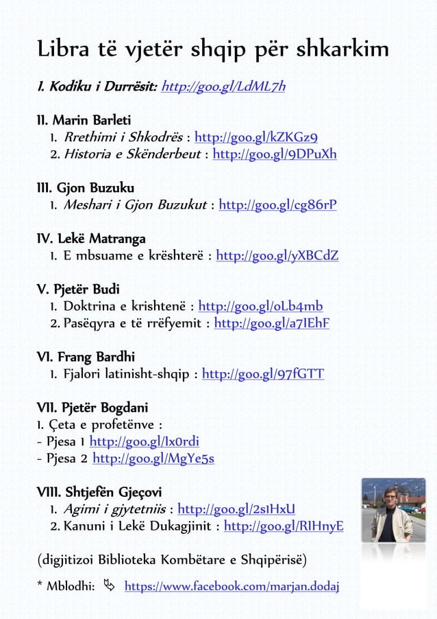 Libra te vjeter shqip per shkarkim | PDF