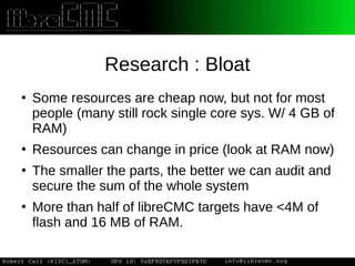 libreCMC : The Libre Embedded GNU/Linux Distro | PPT