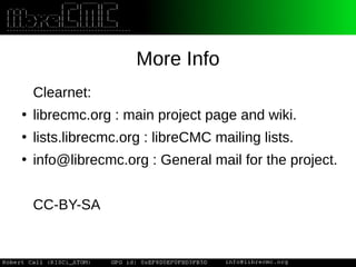 libreCMC : The Libre Embedded GNU/Linux Distro | PPT