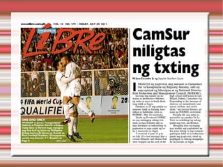 Libre front pages 25-29-jul | PPT