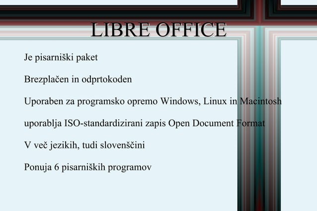 Libre office | ODP