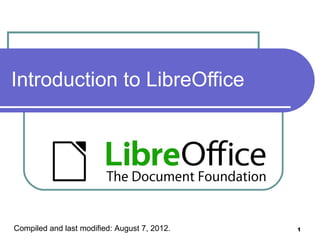 Libre office | PPT