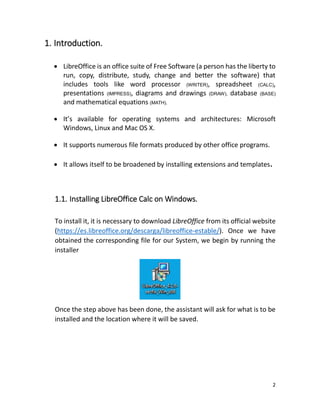 Libre office calc | PDF