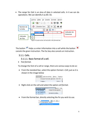 Libre office calc | PDF