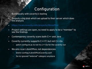 LibreOffice oss-fuzz, crashtesting, coverity | PPT