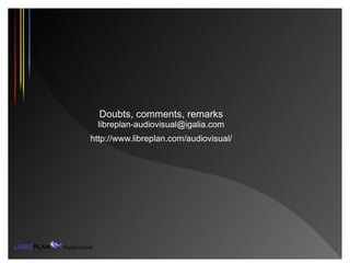 LibrePlan Audiovisual documentation | PPT