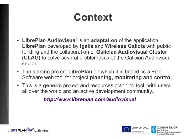 LibrePlan Audiovisual documentation | PPT