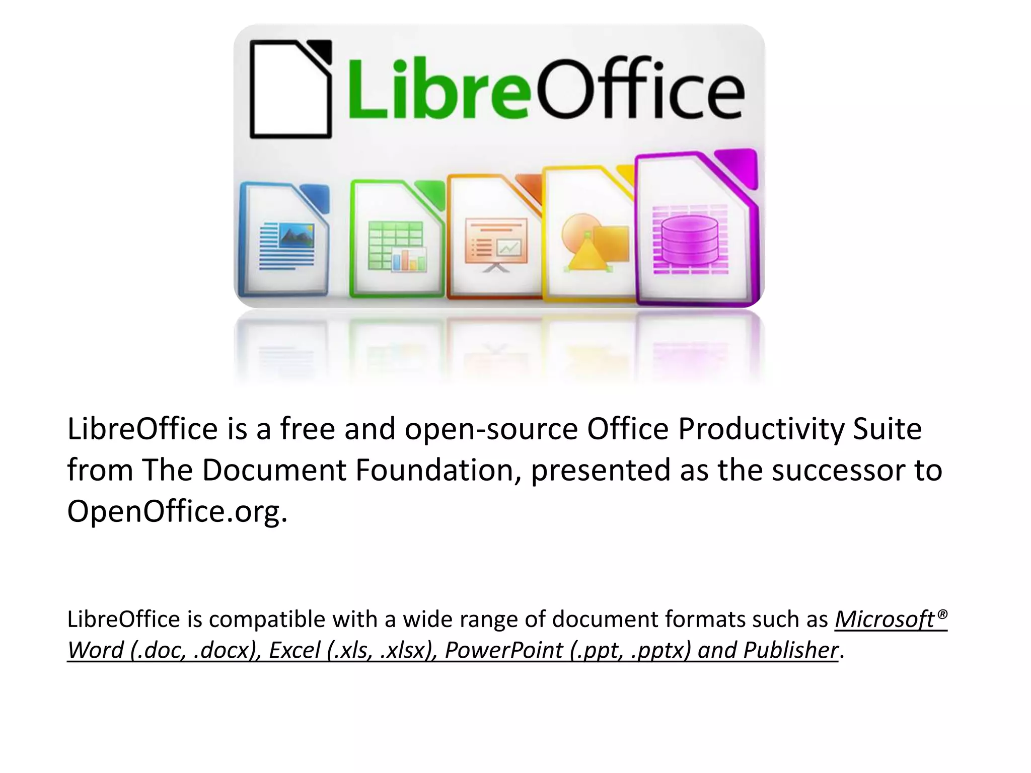 Introduction to Libre (Beginner Guide) .pptx