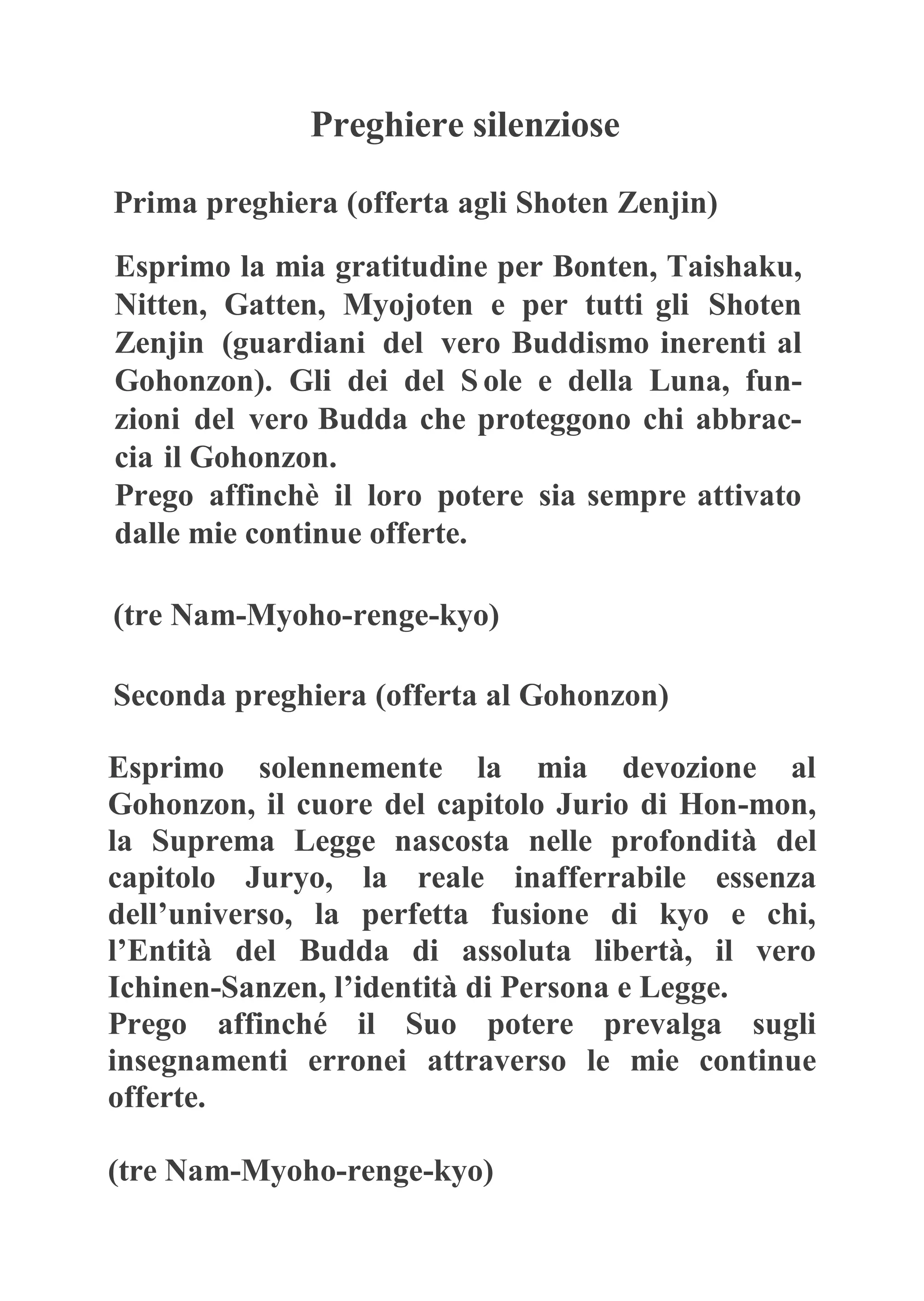 Libretto Gongyo | PDF
