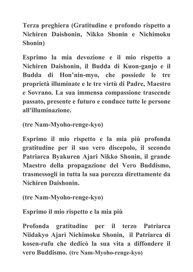 Libretto Gongyo | PDF | Buddhism | Religion & Spirituality