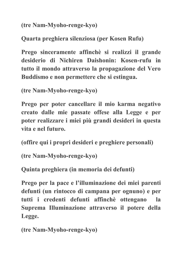 Libretto Gongyo | PDF | Buddhism | Religion & Spirituality